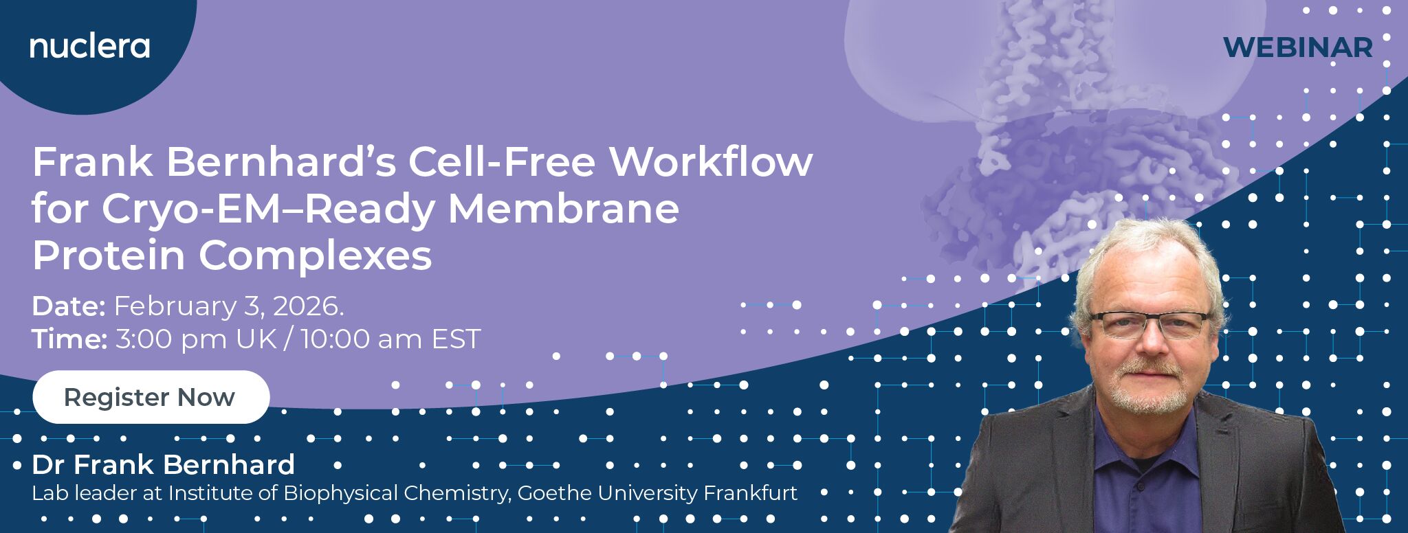 Webinar: Frank Bernhard’s Cell-Free Workflow for Cryo-EM–Ready Membrane ...